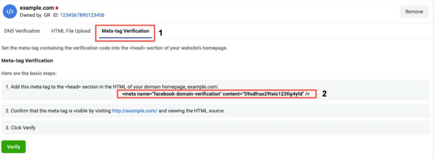 Verify your Meta Domain Before Setting up Instagram Shopping